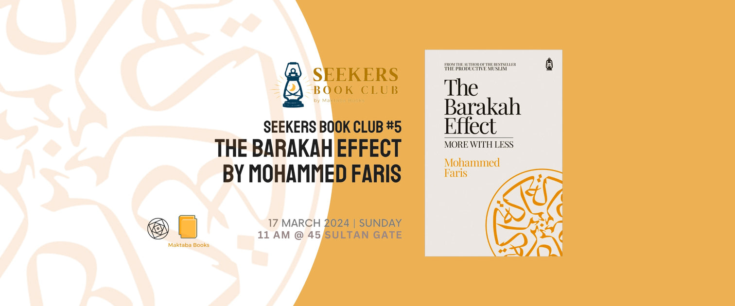 Seekers Book Club: The Barakah Effect — Wardah Books