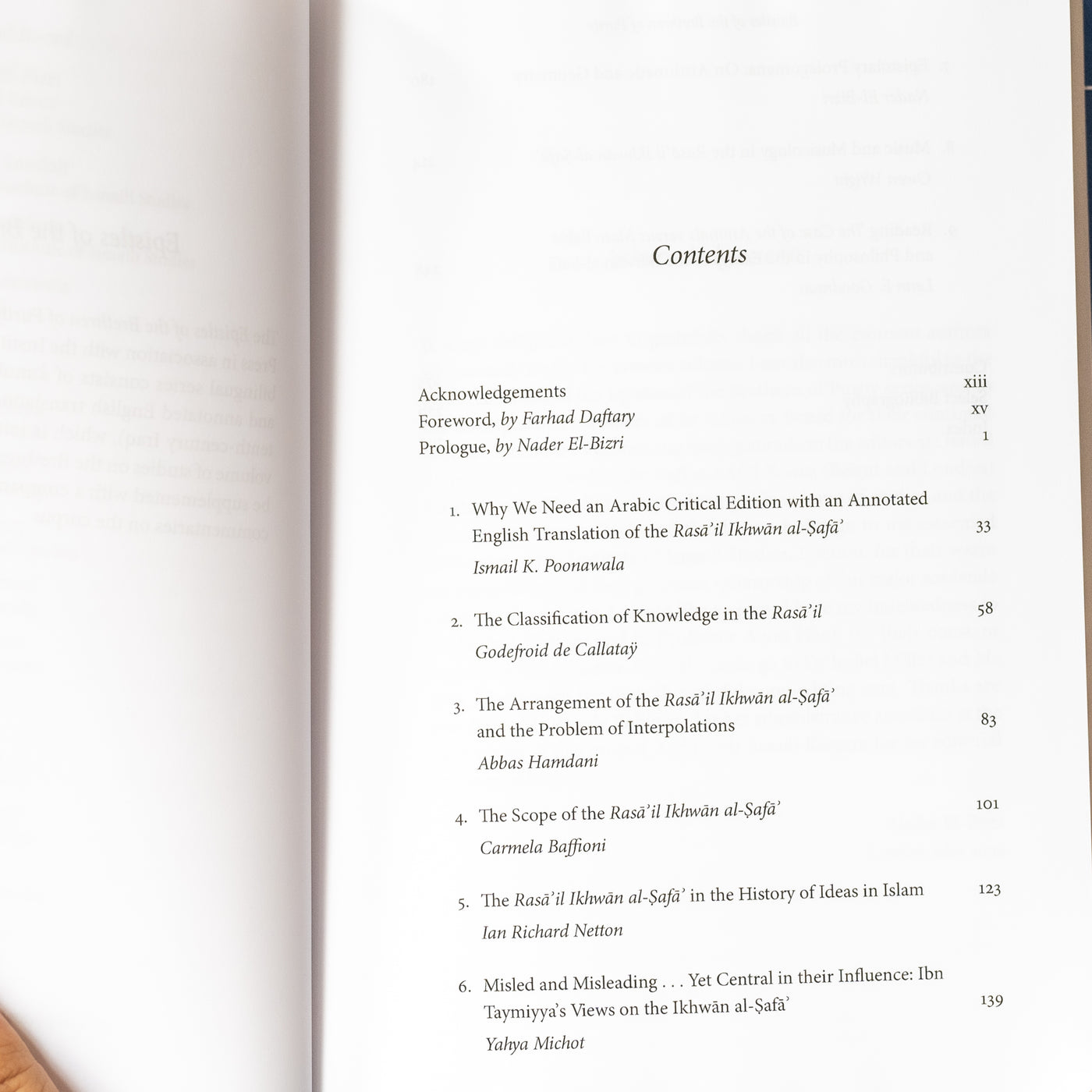 Epistles of the Brethren of Purity: An Introduction — Wardah Books