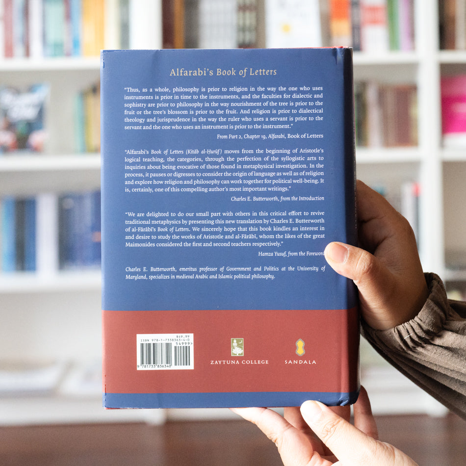 Alfarabi, Book of Letters (Kitab Al-Huruf) — Wardah Books