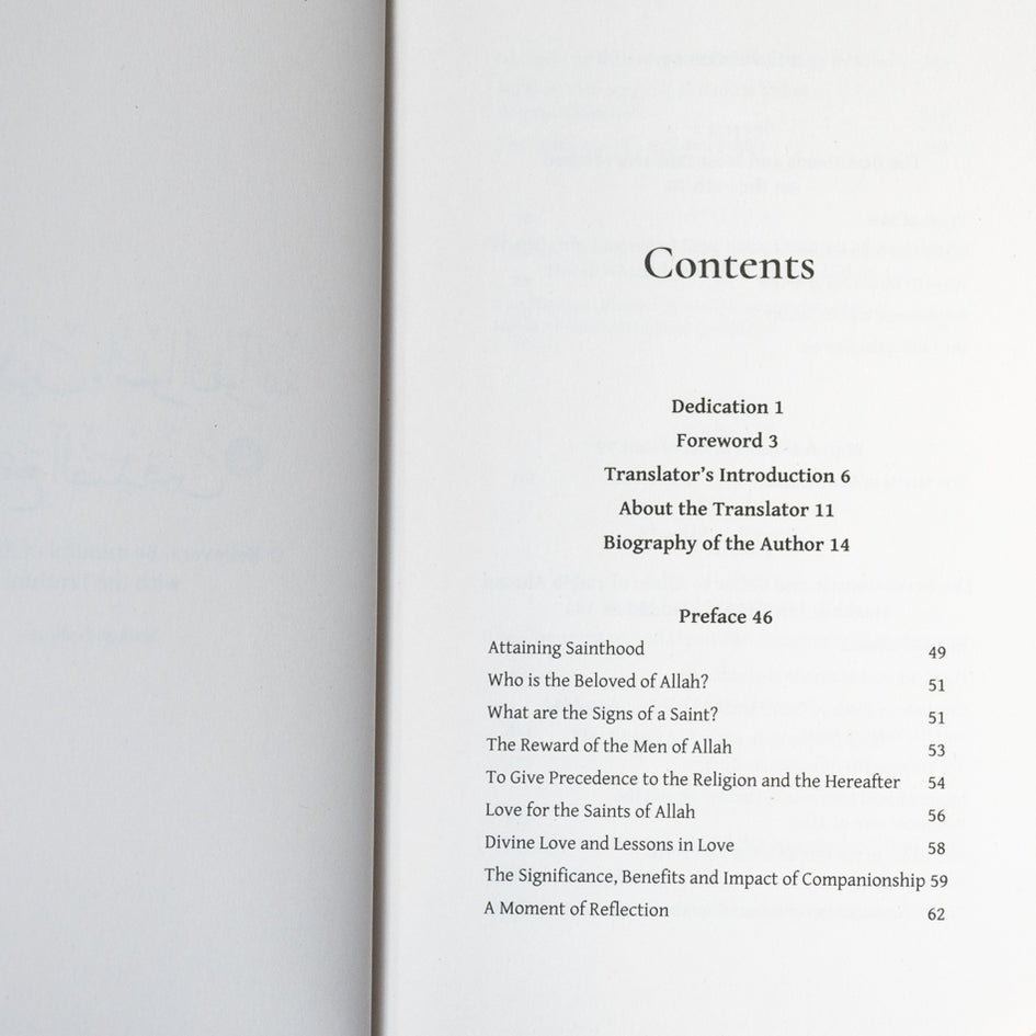 Love of the Righteous is the Key to Sainthood — Wardah Books