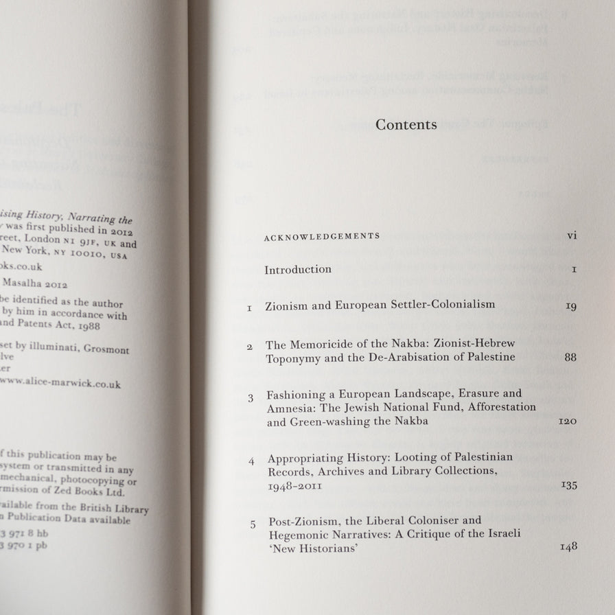 The Palestine Nakba — Wardah Books