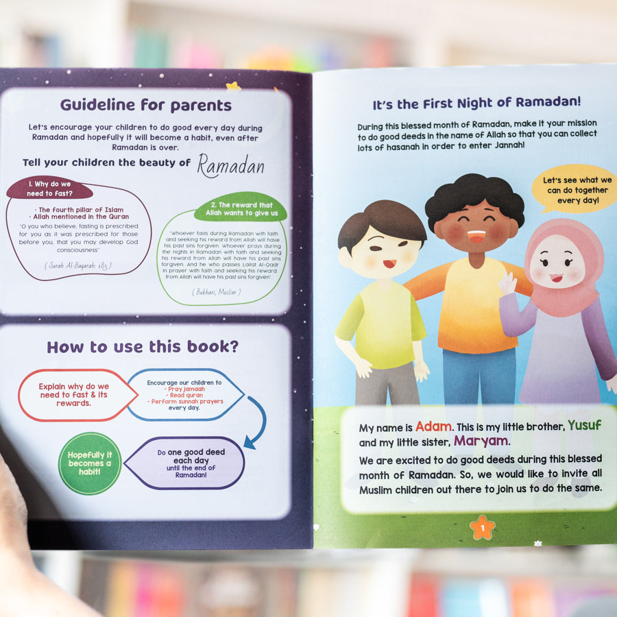 30 Days of Good Deeds Activity Book — Wardah Books