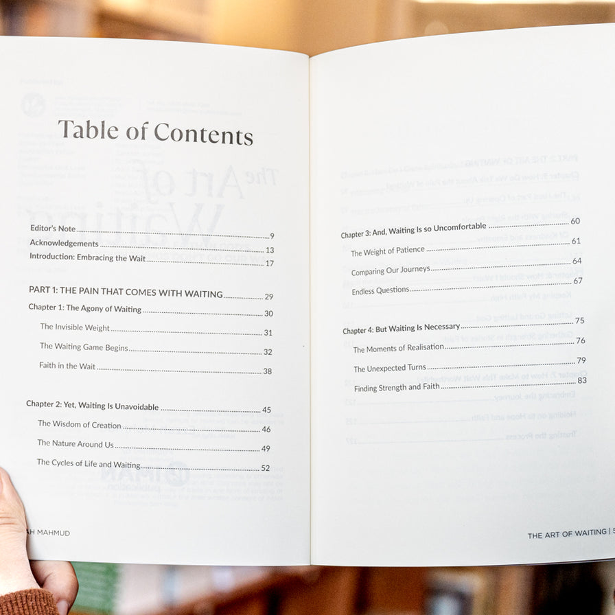 The Art of Waiting — Wardah Books