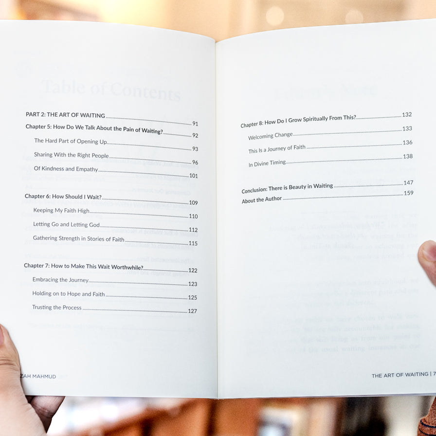 The Art of Waiting — Wardah Books