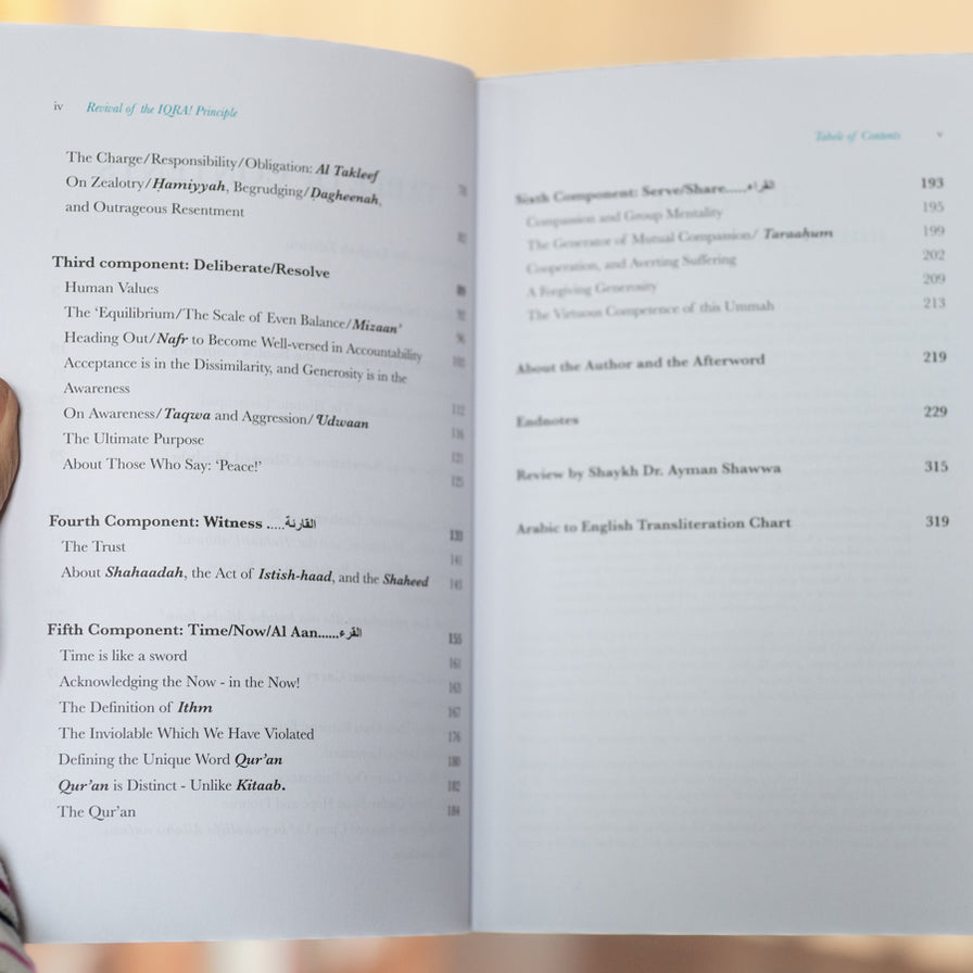 Revival of the IQRA! Principle — Wardah Books