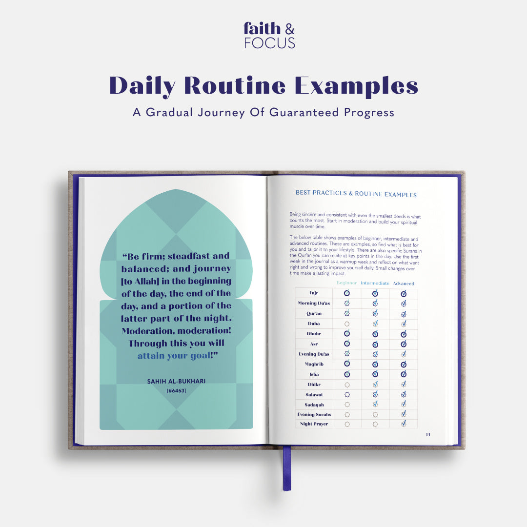 Faith & Focus Daily Planner — Wardah Books
