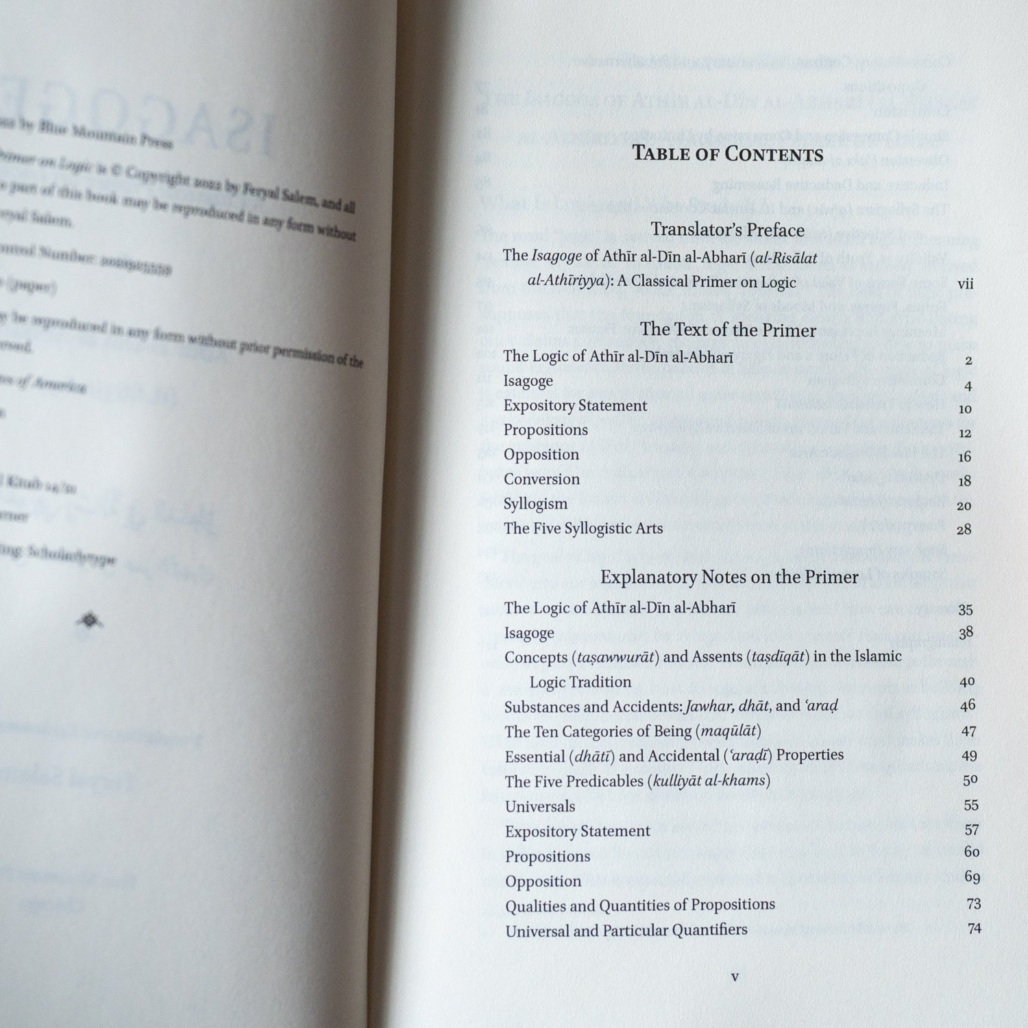 Isagoge: A Classical Primer on Logic — Wardah Books