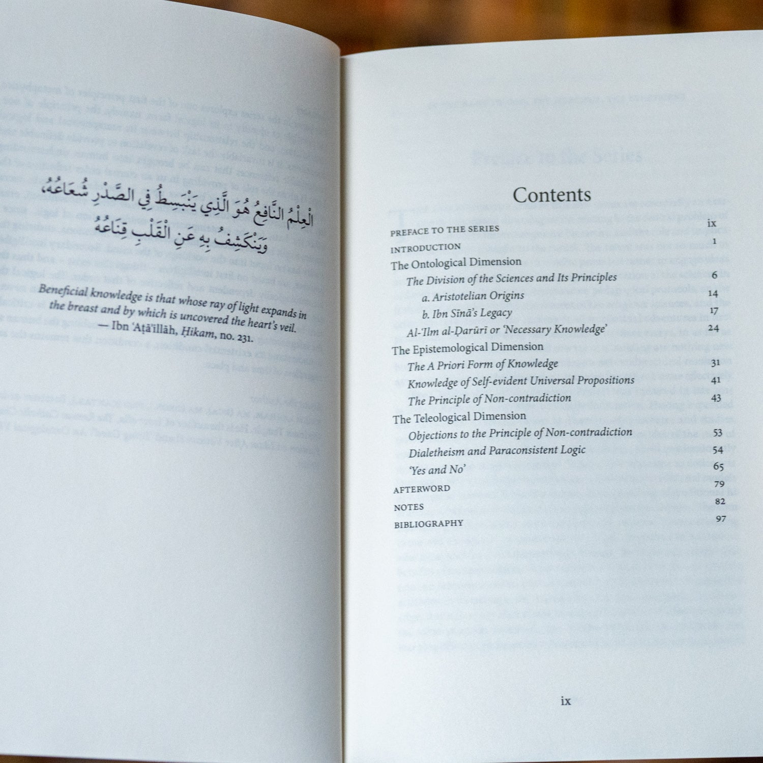 The Anatomy of Knowledge and the Ontological Necessity of First Princi ...