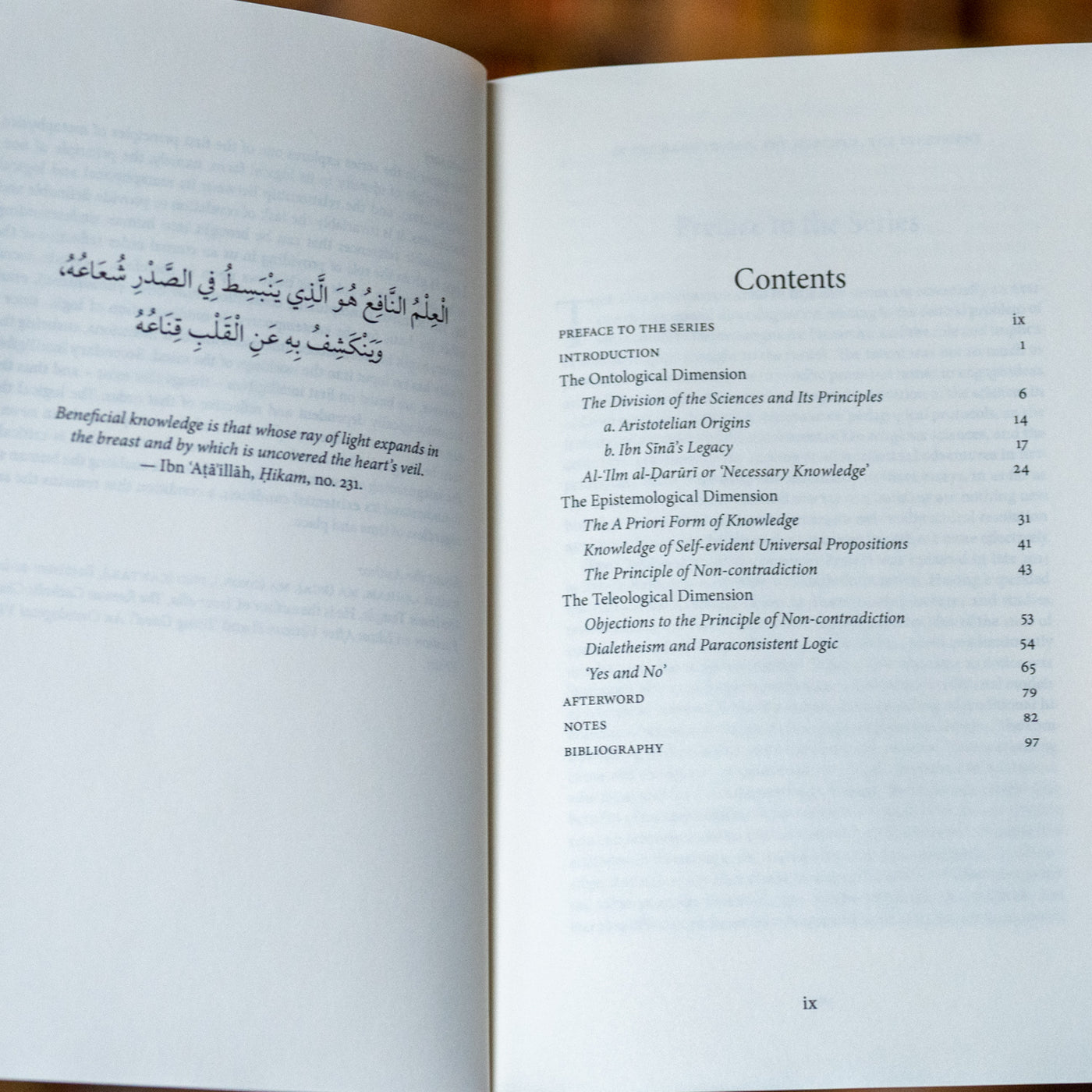 The Anatomy of Knowledge and the Ontological Necessity of First Princi ...