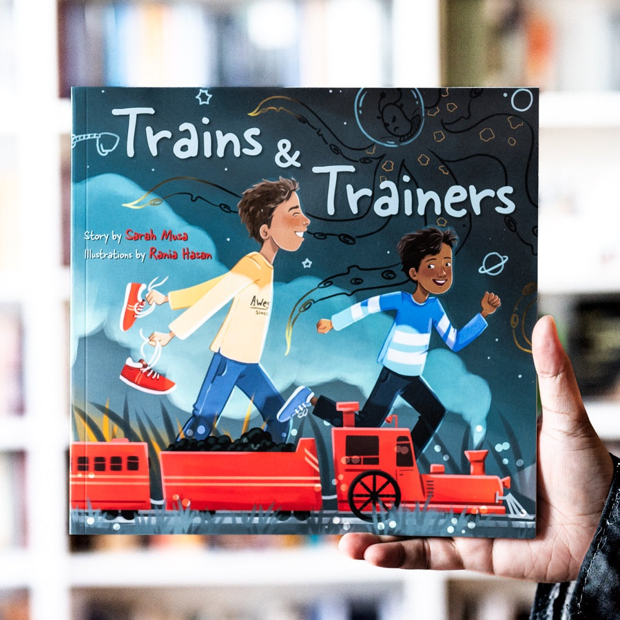 Trains and Trainers — Wardah Books
