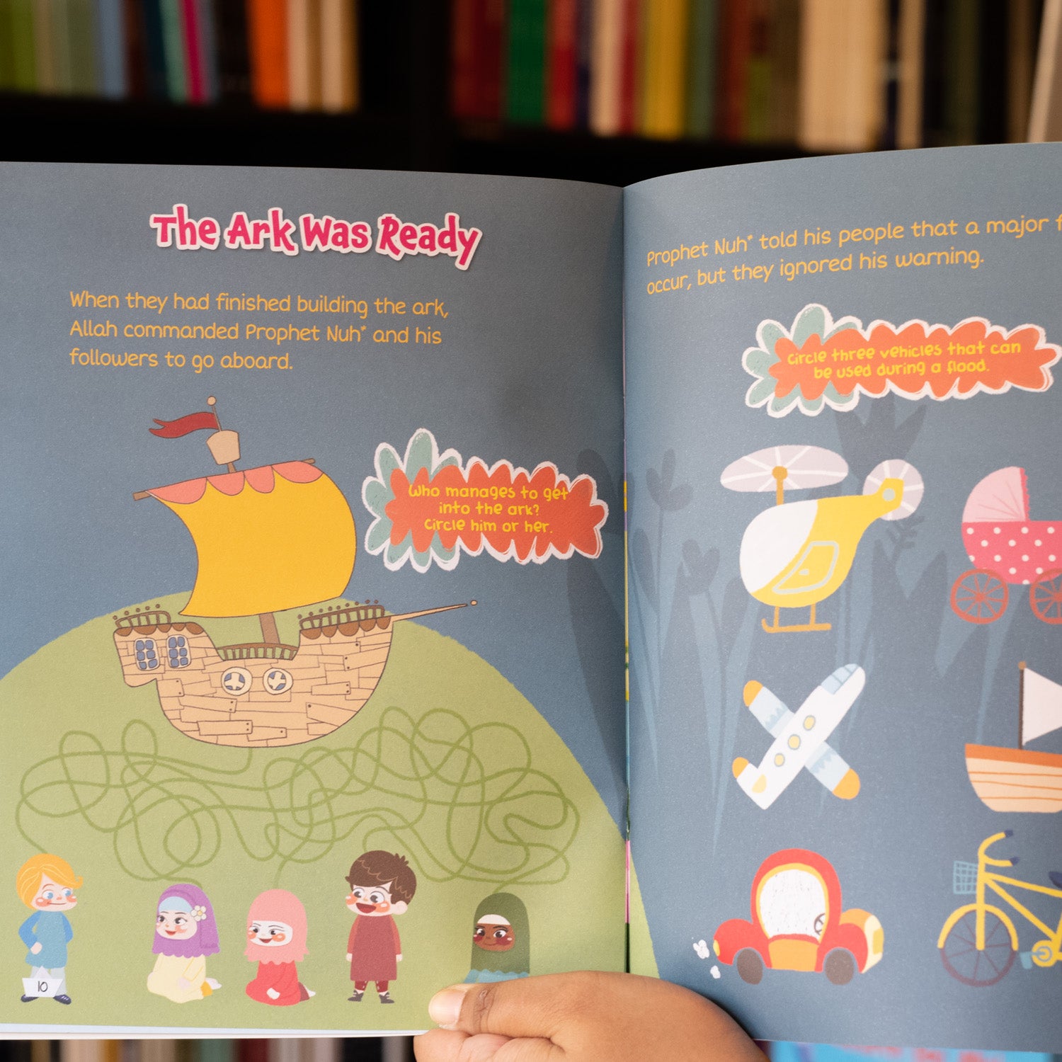 Prophet Nuh and the Great Ark Activity Book — Wardah Books